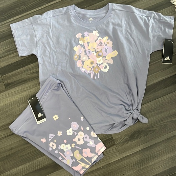 adidas | Matching Sets | Nwt Adidas Short Set | Poshmark